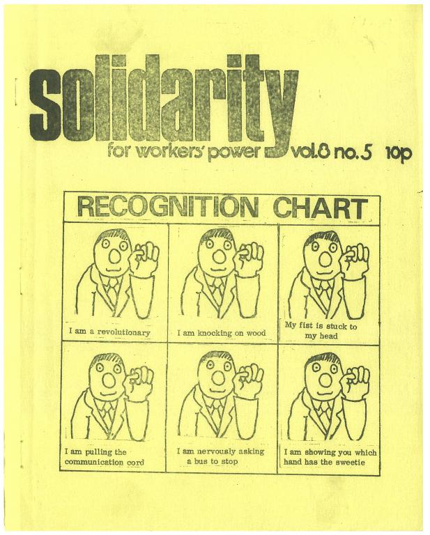 Solidarity for workers' power #8.05 | libcom.org