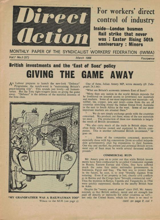 Direct Action (SWF): Vol 7 #03 (57) Mar 1966 | libcom.org