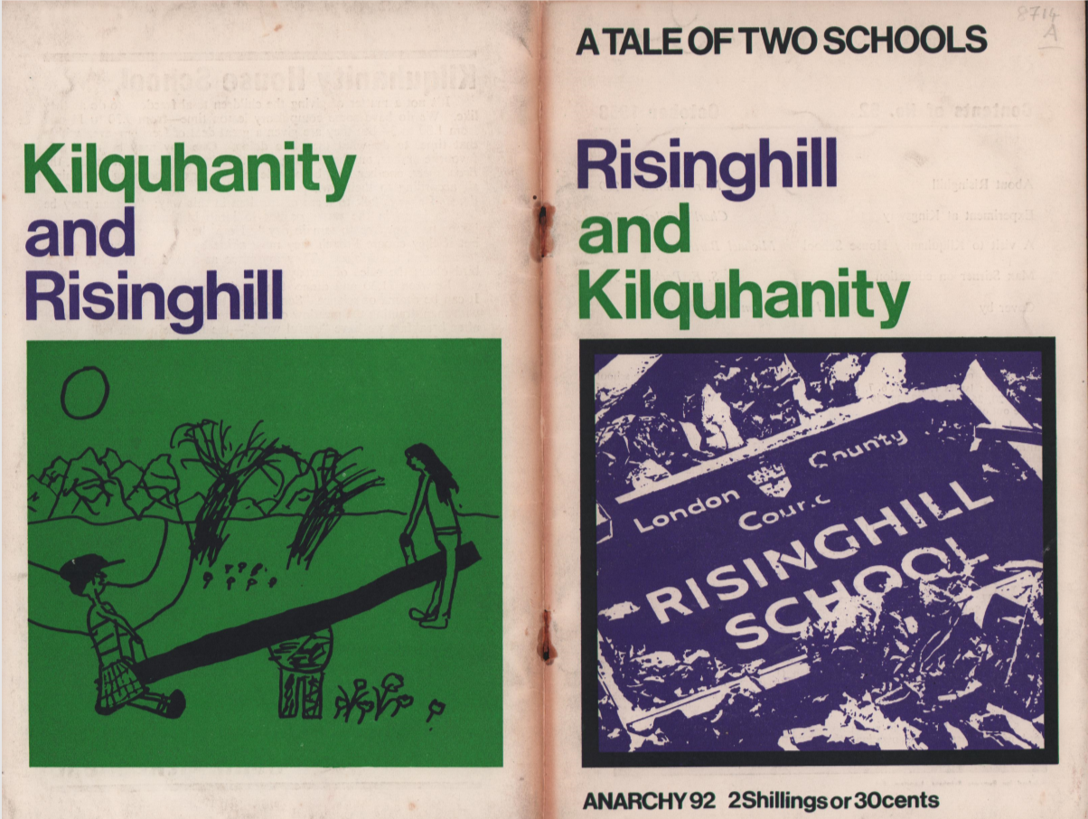 Anarchy #092: Risinghill and Kilquhanity | libcom.org