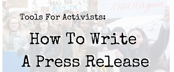 How to Write a Press Release | libcom.org