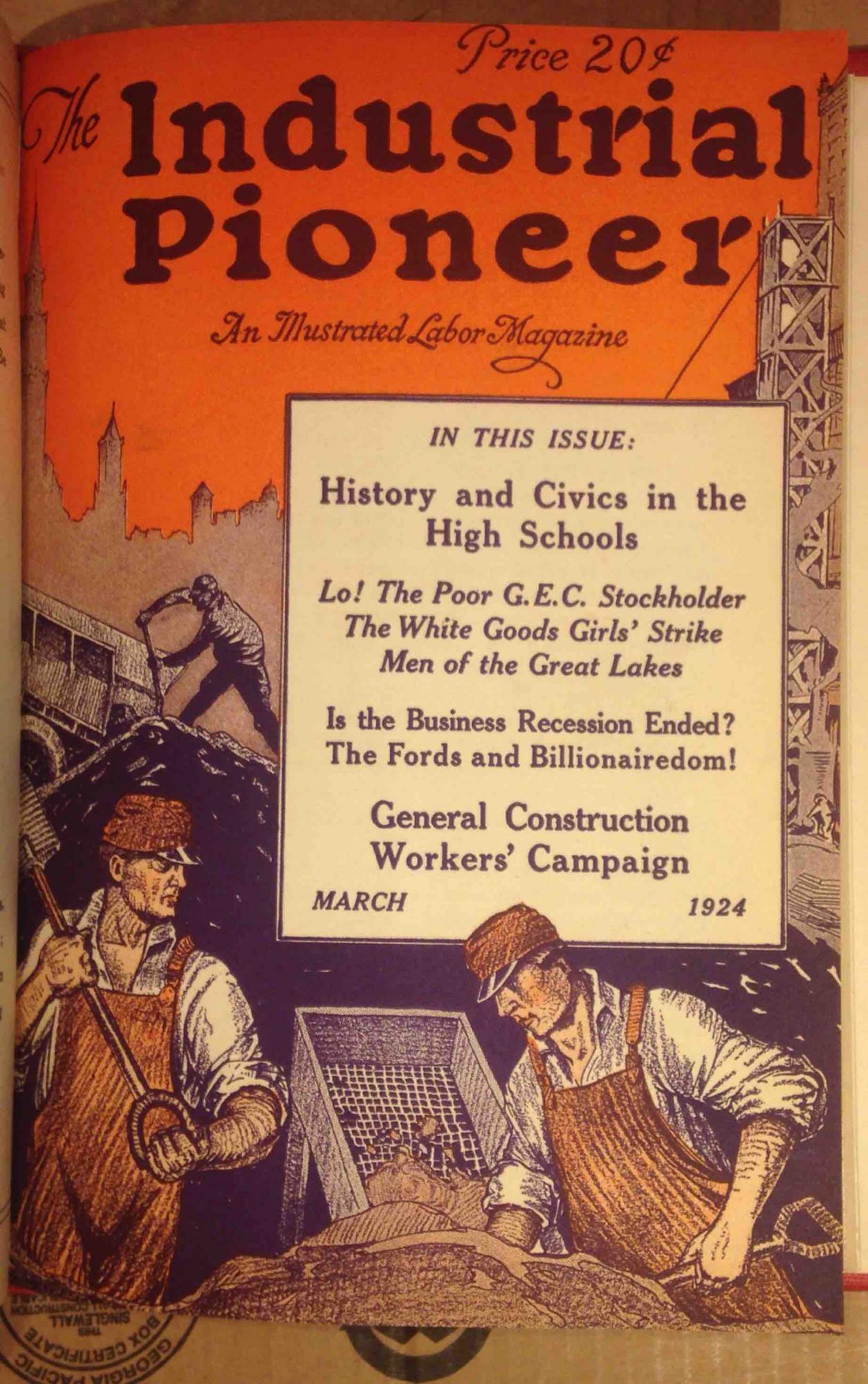 Industrial Pioneer (March 1924) | libcom.org