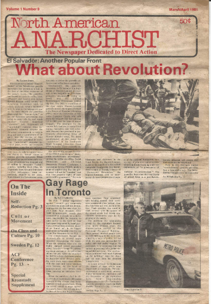 North American Anarchist Vol. 1, No. 9, March/April 1981 | libcom.org