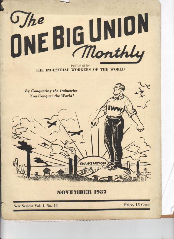 The One Big Union Monthly (November 1937) | libcom.org
