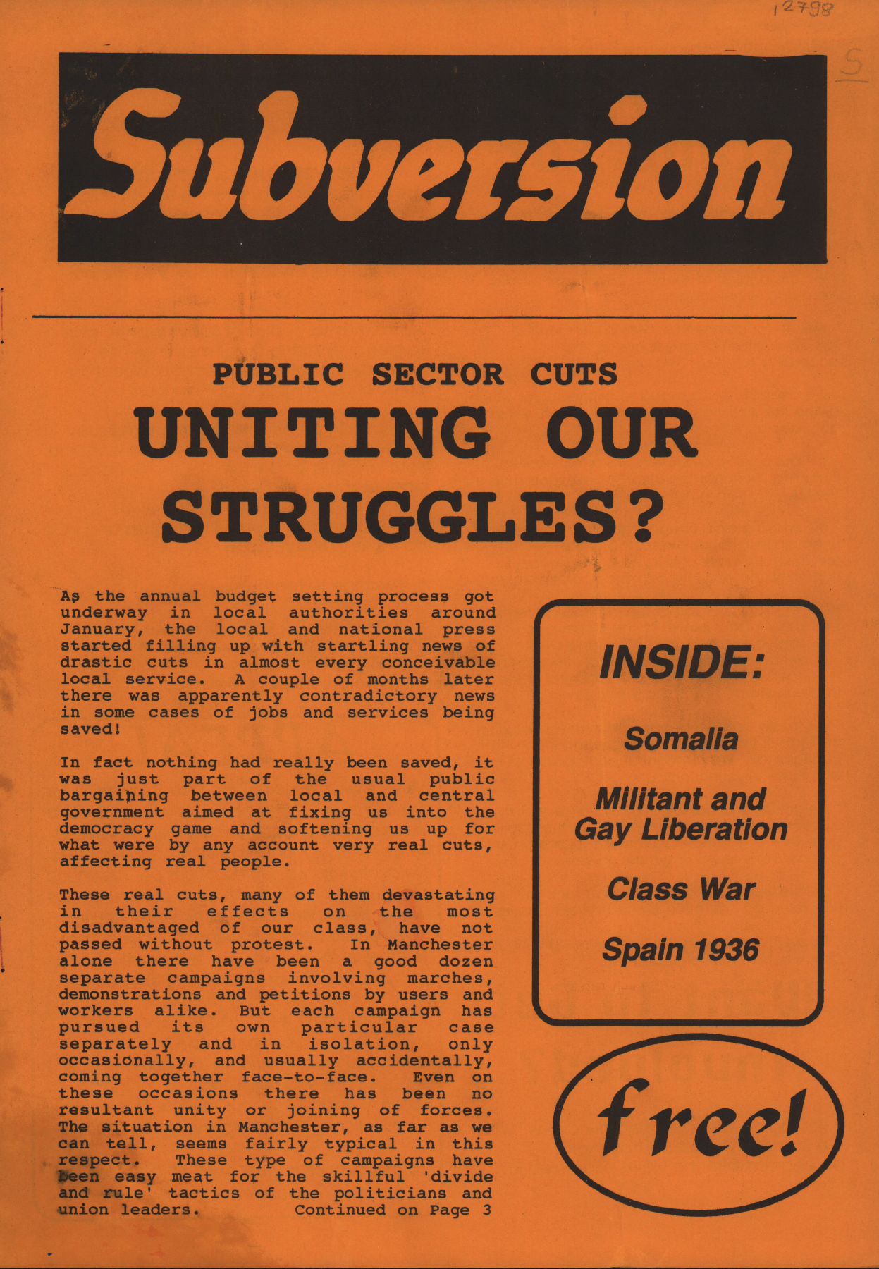 Subversion #12 | libcom.org