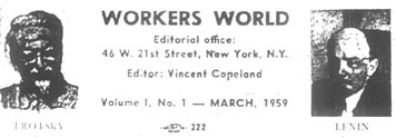 Roots of the Workers World Party - Ken Lawrence | libcom.org