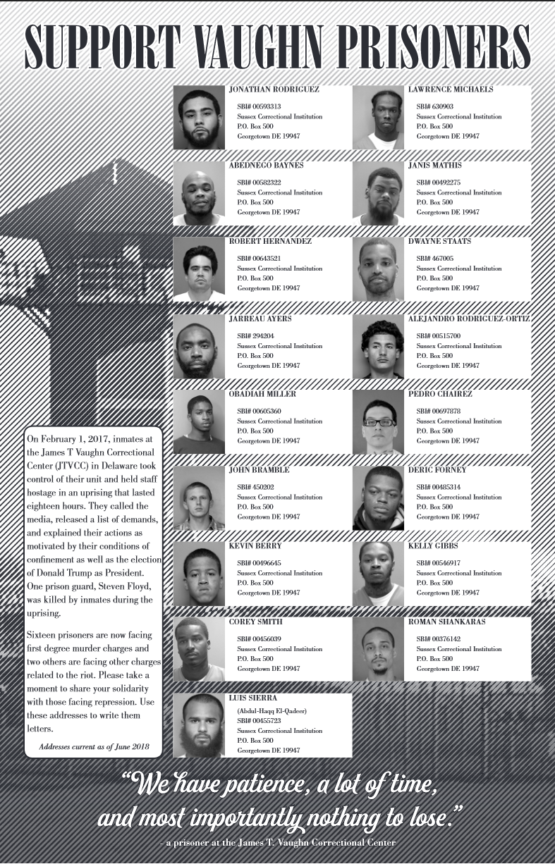 Documents from the 2017 Vaughn Uprising | libcom.org