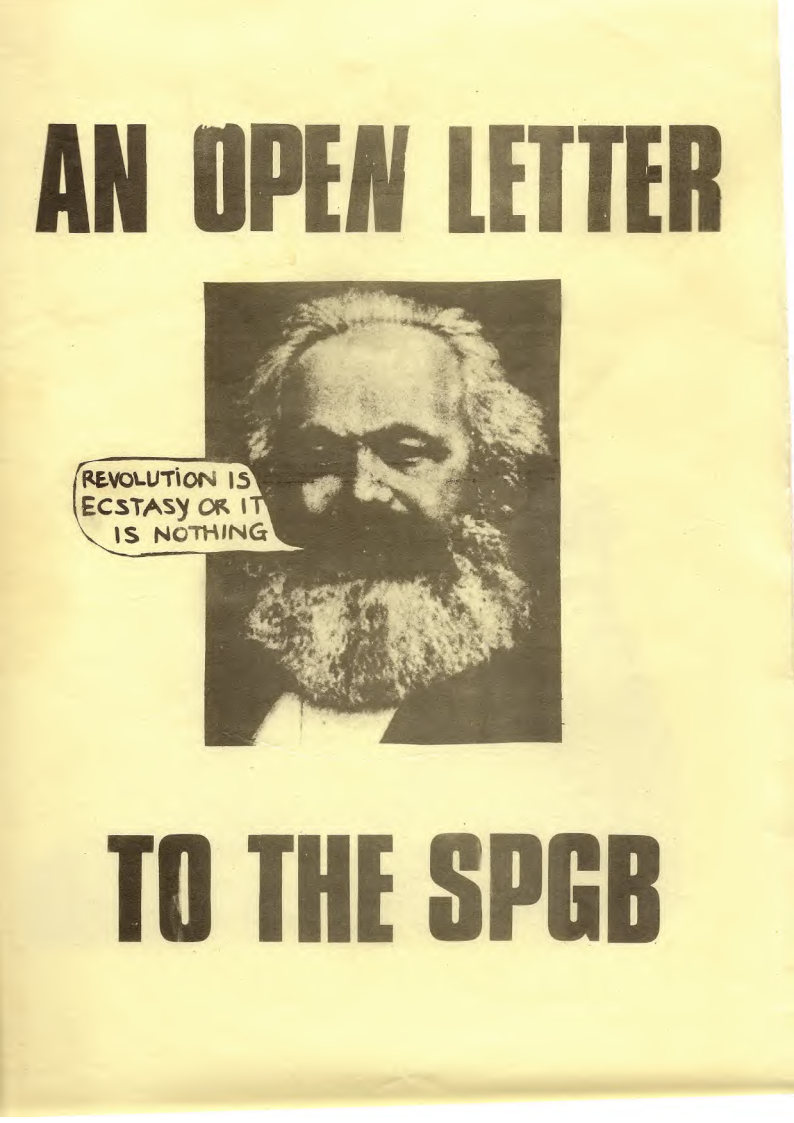 An Open Letter to the SPGB - the London situationists | libcom.org