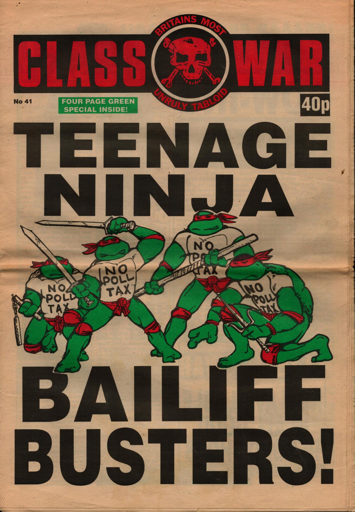 Class War #41 1990 | libcom.org