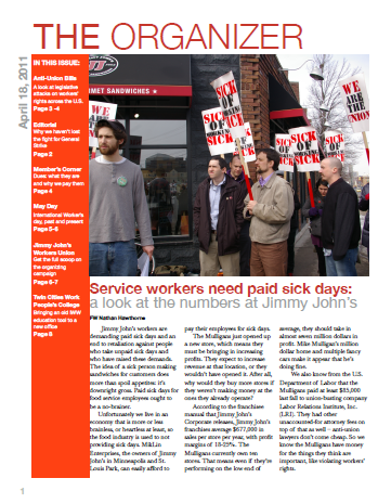 The Organizer - Twin Cities IWW | libcom.org