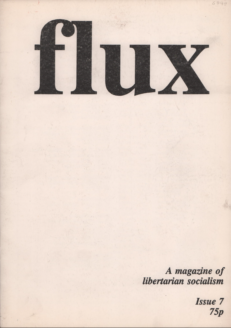 Flux #7 July 1994 | libcom.org