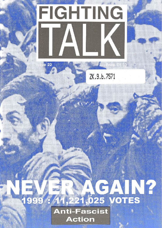 Fighting Talk 22 (October 1999) | libcom.org