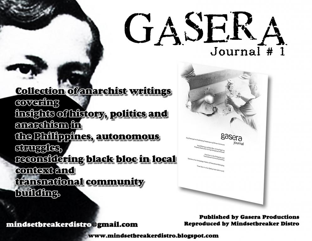 Gasera Journal #1 - January 2012 | libcom.org