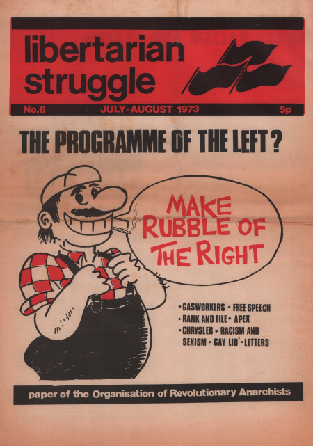 Libertarian Struggle #06 (July-August 1973) | libcom.org