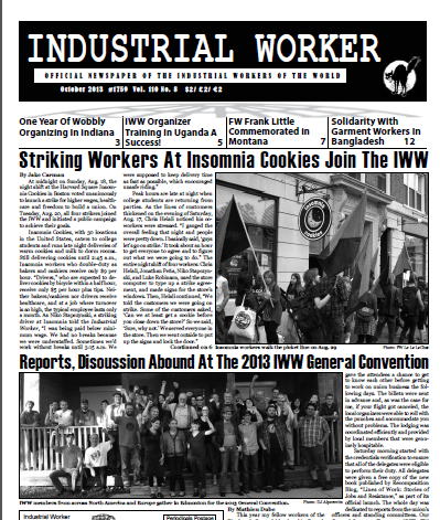 Industrial Worker (October 2013) | libcom.org