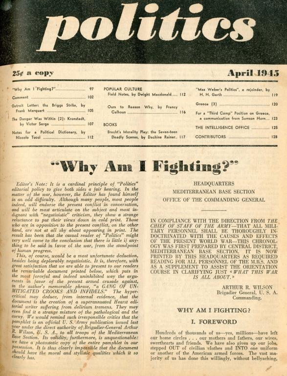 Politics (April 1945) | libcom.org
