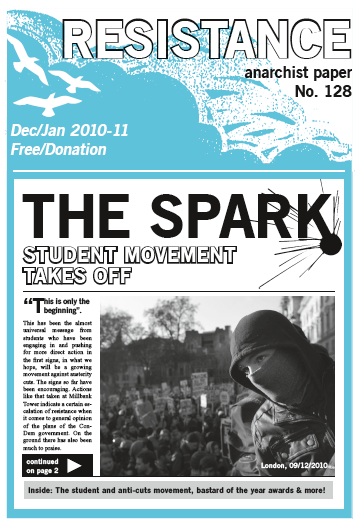 Resistance issue 128, December 2010 - January 2011 | libcom.org