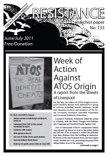 Resistance issue 133, June/July 2011 | libcom.org