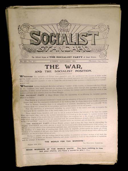 The War and The Socialist Position | libcom.org