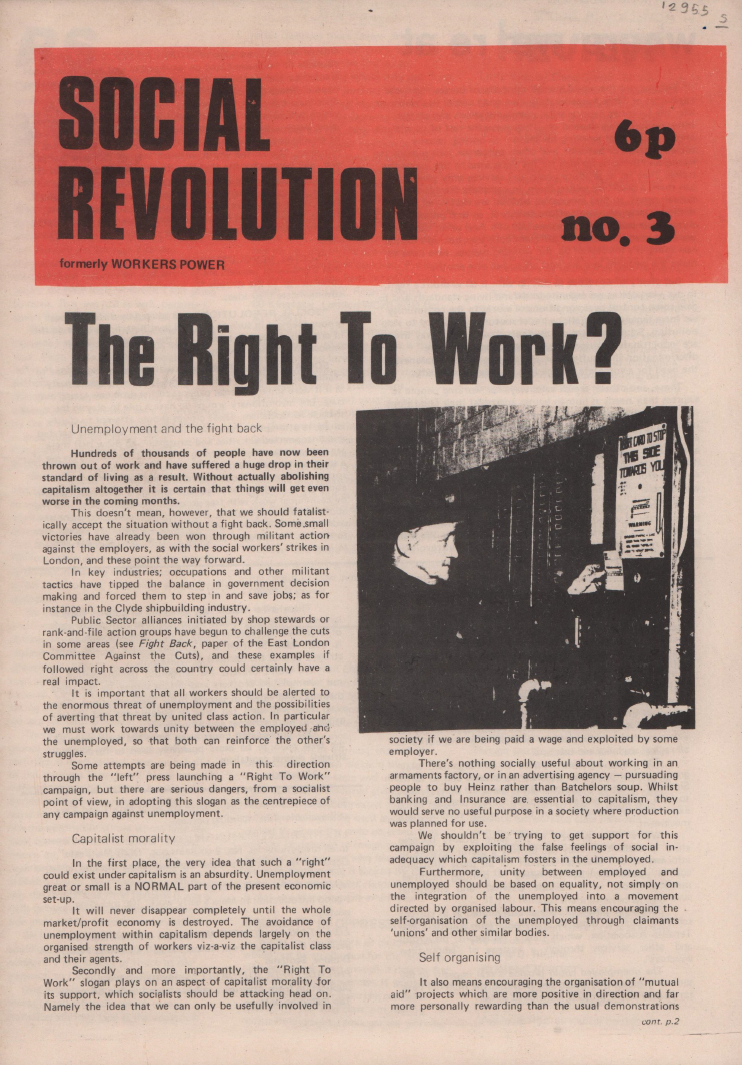 Social Revolution #3 | libcom.org