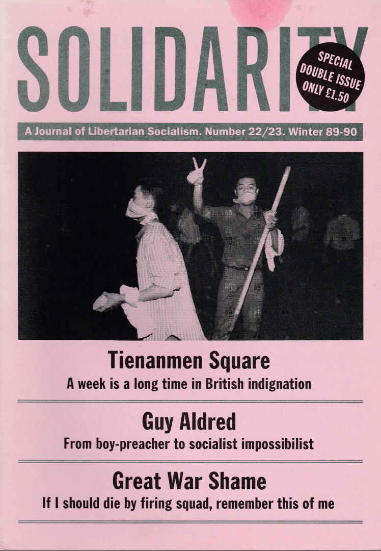 Solidarity Journal #22/23 Winter 1989/90 | libcom.org