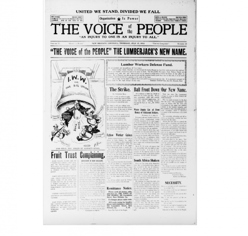 The Voice of the People newspaper | libcom.org