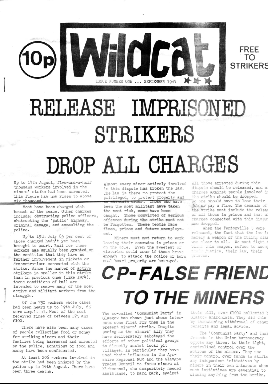 Wildcat UK #1 1984 | libcom.org