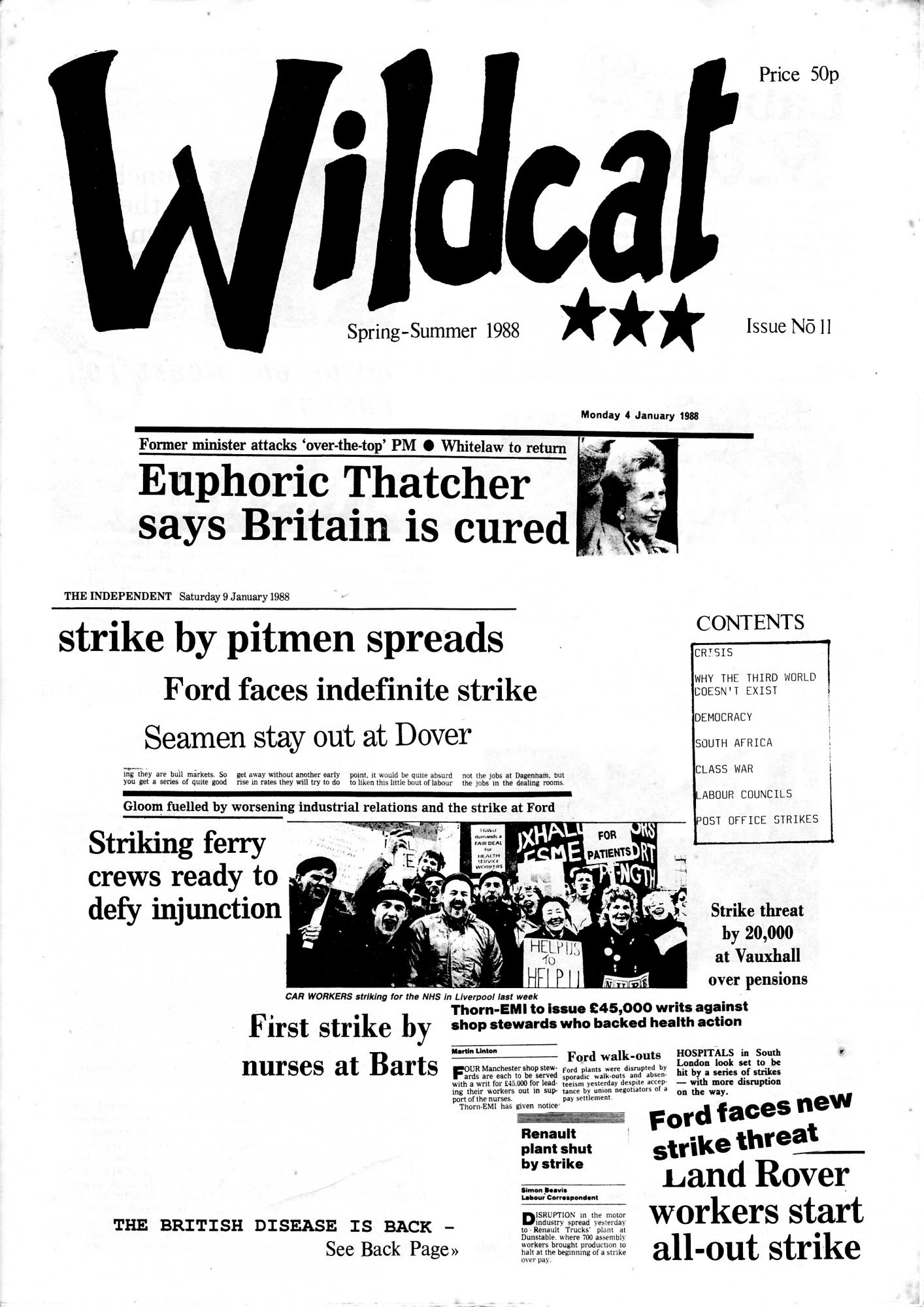 Wildcat UK #11 Spring 1988 | libcom.org
