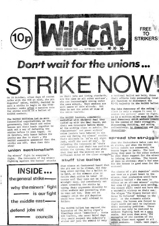 Wildcat UK #2 1984 | libcom.org