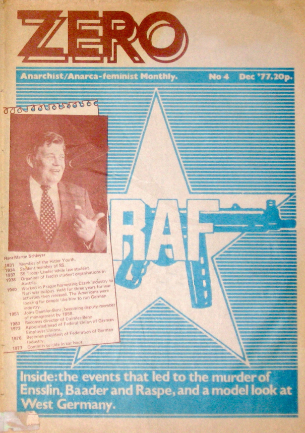 Zero magazine issue 4 December 1977 | libcom.org