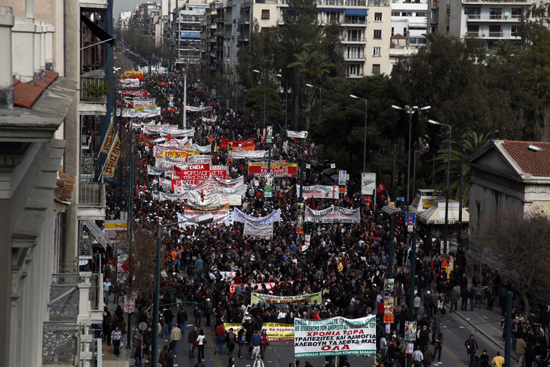 General Strike in Greece, Clashes in Athens | libcom.org