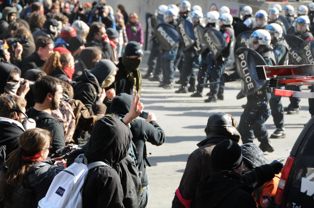 Quebec protests reach rowdy new level (with updates in comments ...