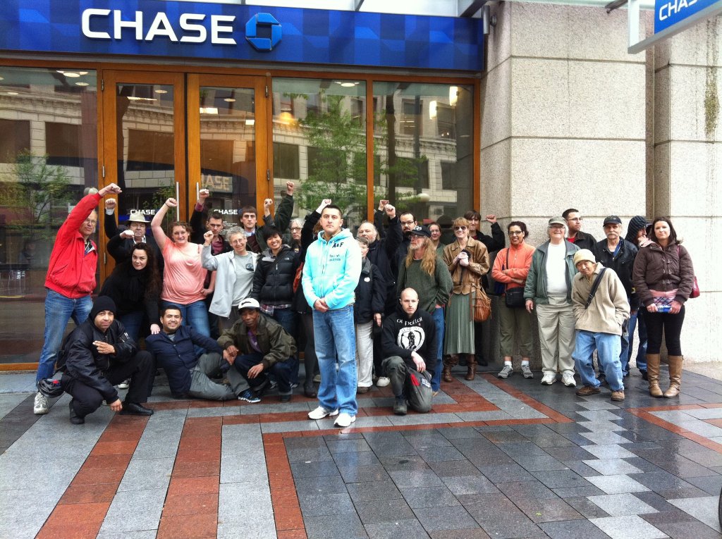 Solidarity for the win - victory against Chase Bank | libcom.org