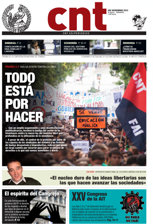 Por el Triunfo de la Confederación: 80th anniversary of the newspaper ...