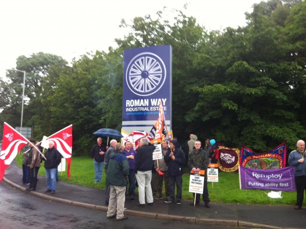 All out at Preston Remploy | libcom.org