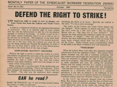 Direct Action (SWF): Vol 4 #11 (29) Nov, 1963 | libcom.org