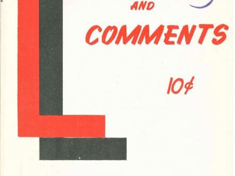 Views and Comments No. 39 (August 1960) | libcom.org