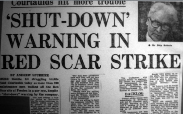 The Courtaulds Red Scar Mill strike, 1965 | libcom.org